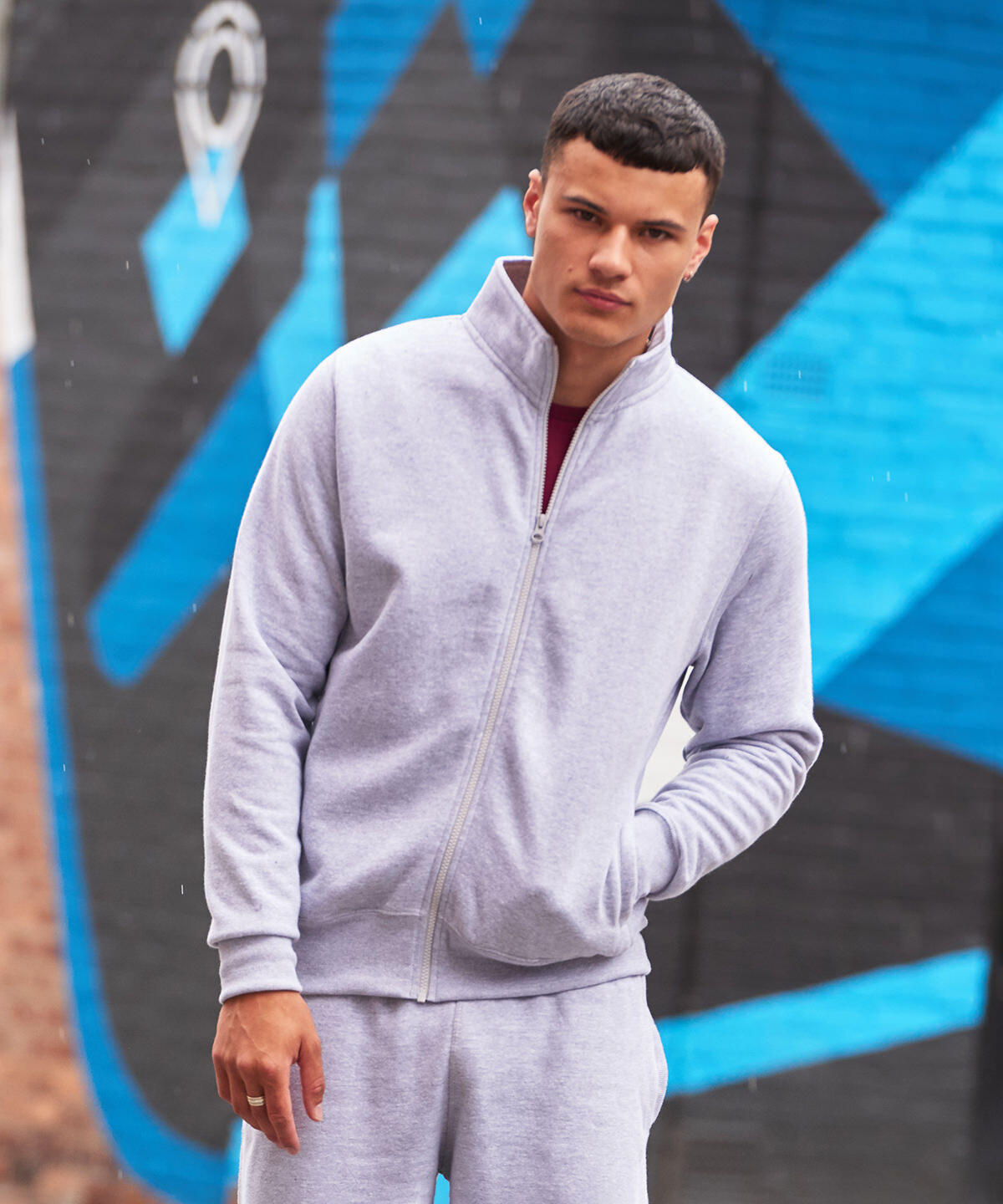 AWD JH147 - CAMPUS FULL-ZIP SWEATSHIRT, Workwear Sweatshirts, AWD Just ...